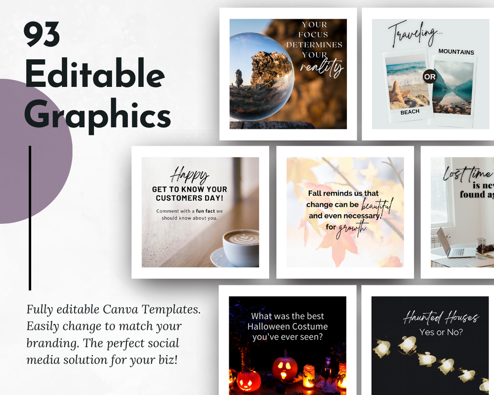 October Daily Posting Plan - Your Social Plan