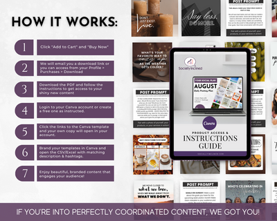 November Daily Posting Plan - Your Social Plan